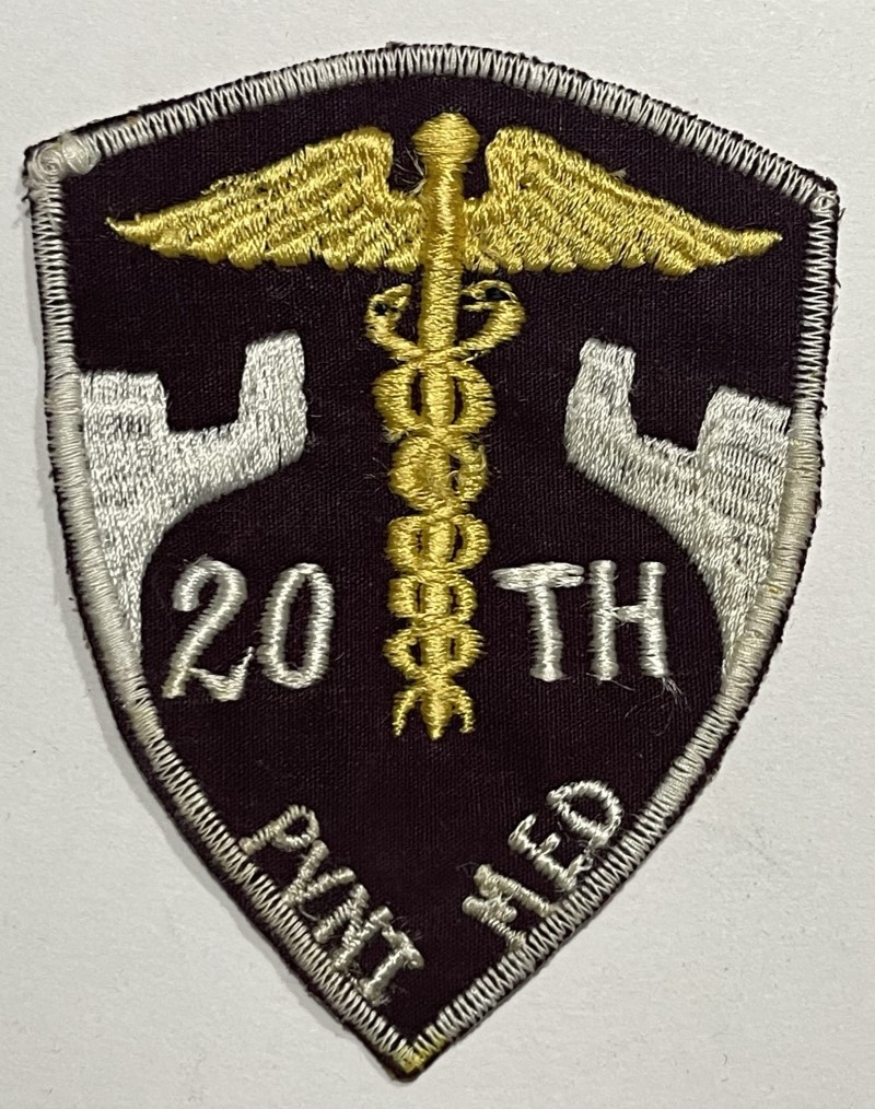 US ARMY MEDICAL 20th PREVENTIVE MEDICINE HOSPITAL VIETNAM PATCH (173 ...